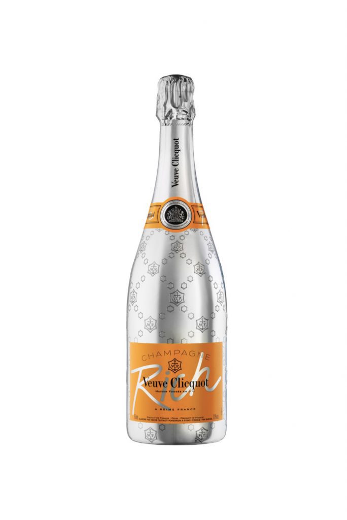 Rich Set Veuve Clicquot - 1 Ice Bucket 2 Calici Rich & 6 Champagne Rich
